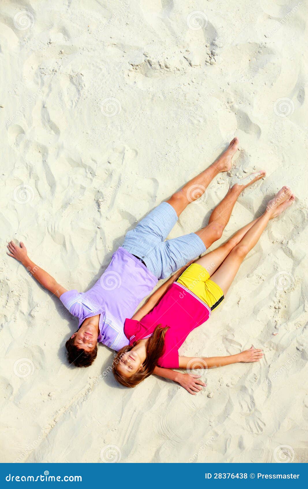 Sleeping on the sand stock photo. Image of resort, pretty - 28376438