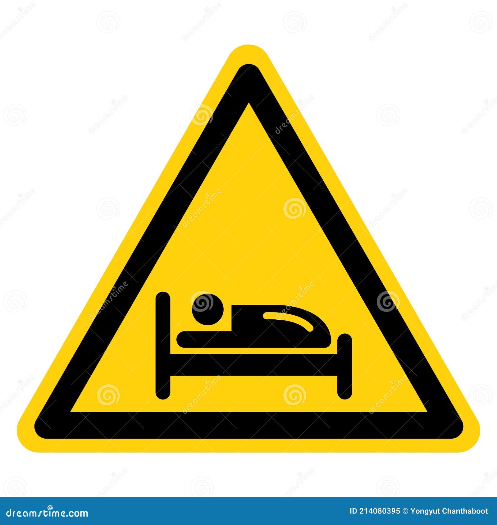 Sleeping Symbol Sign,Vector Illustration, Isolate on White Background ...