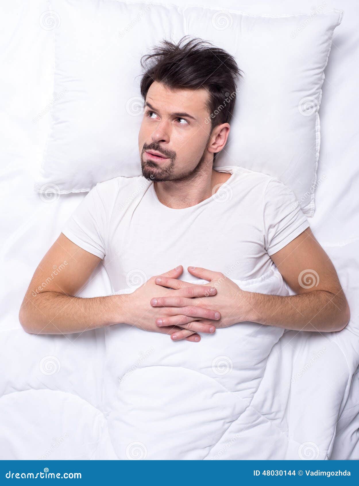 Sleeping stock photo. Image of dreams, cute, person, dream - 48030144