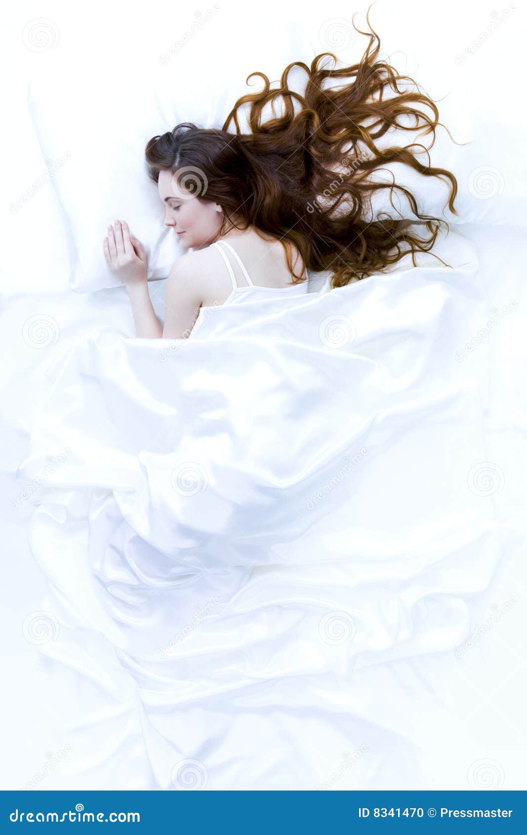 Sleeping woman stock photo. Image of pretty, beauty, caucasian - 8341470