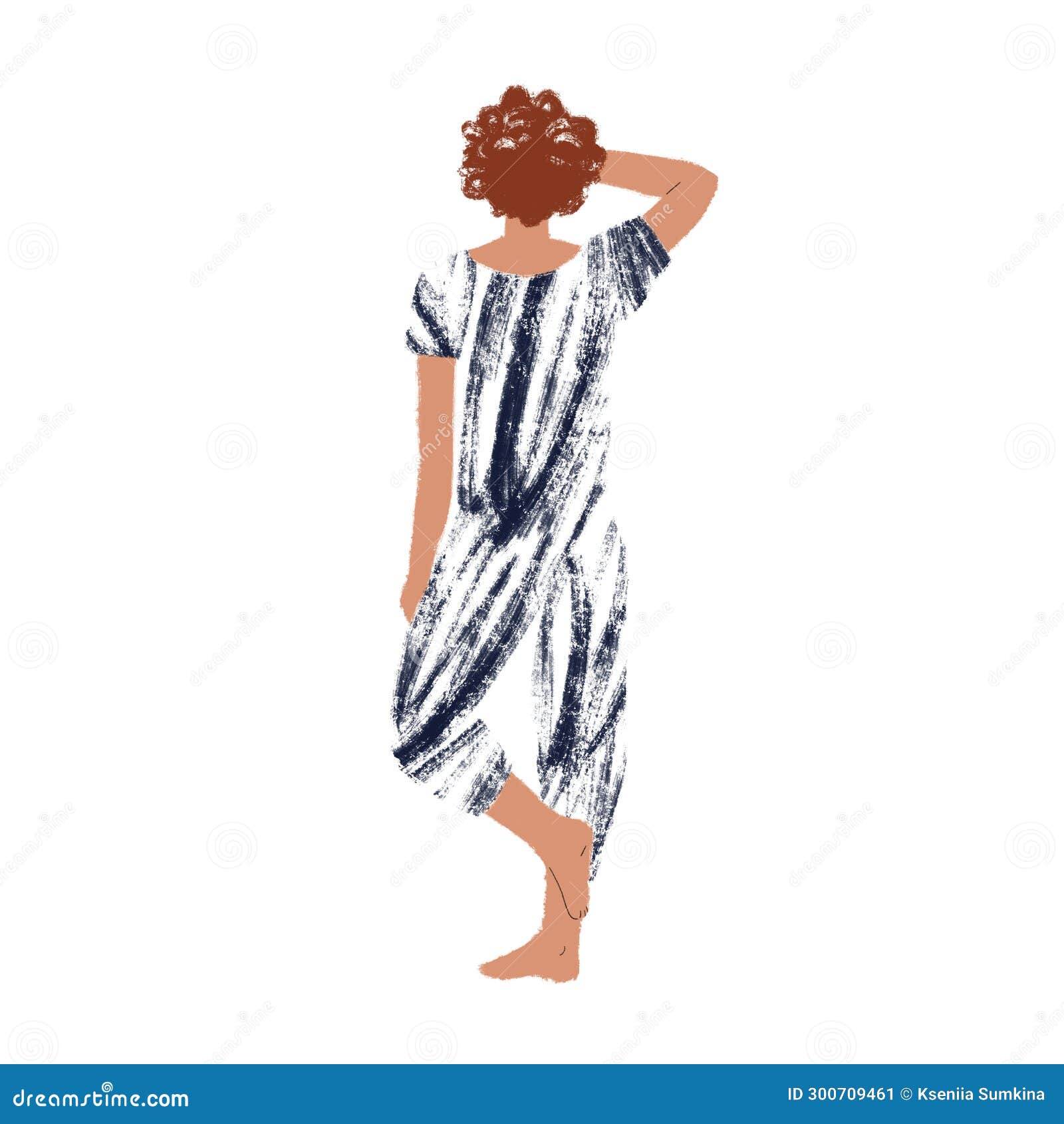 Sleeping Young Man, Hand Drawn Illustration Stock Illustration ...