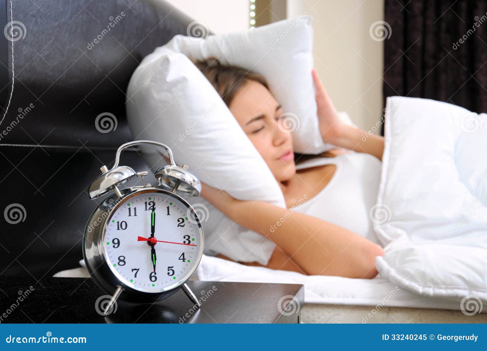 Sleeping stock image. Image of indoors, lying, angry - 33240245