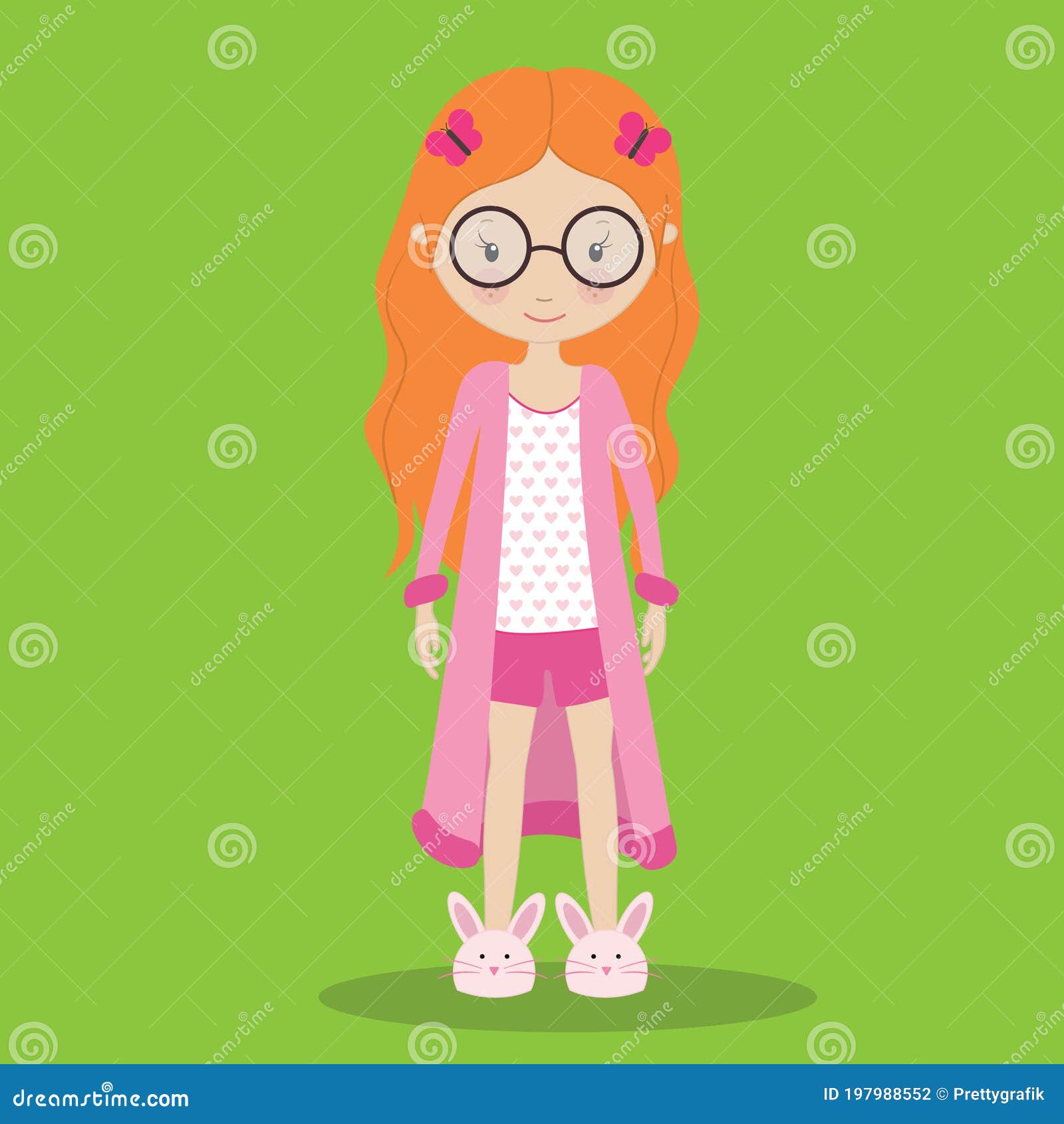 Sleepover robe 01 stock vector. Illustration of graphic - 197988552