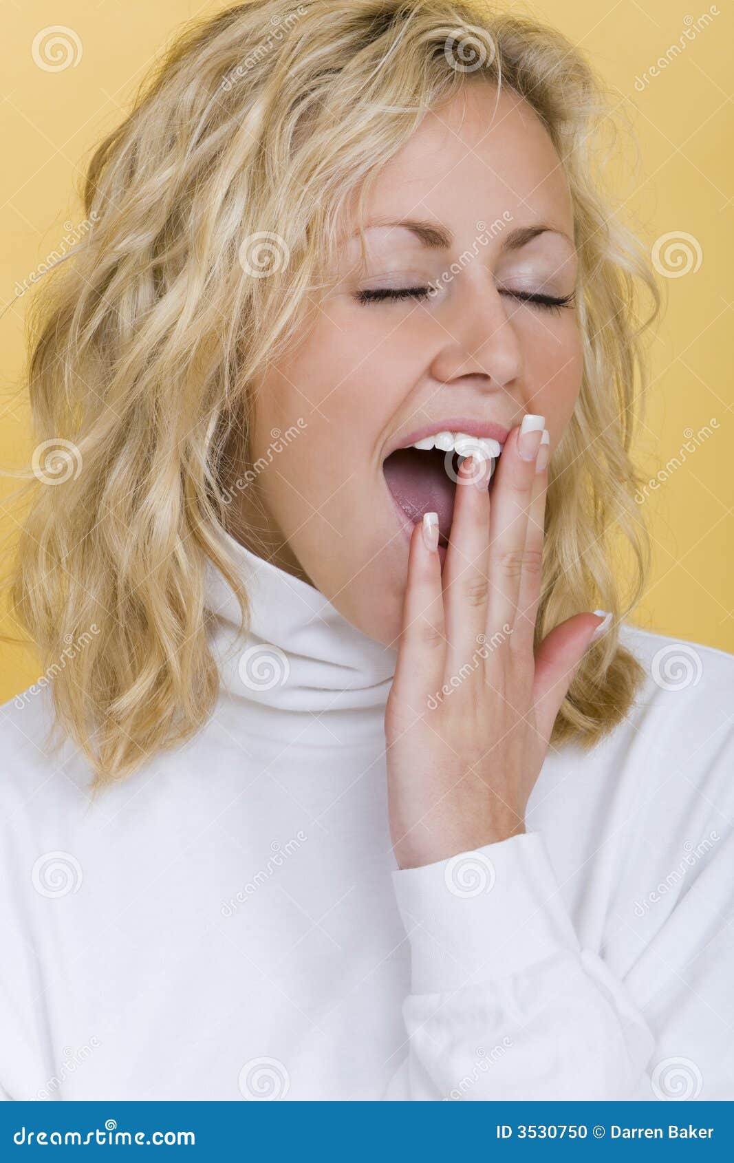 Sleepy stock photo. Image of complexion, tiring, perfection - 3530750