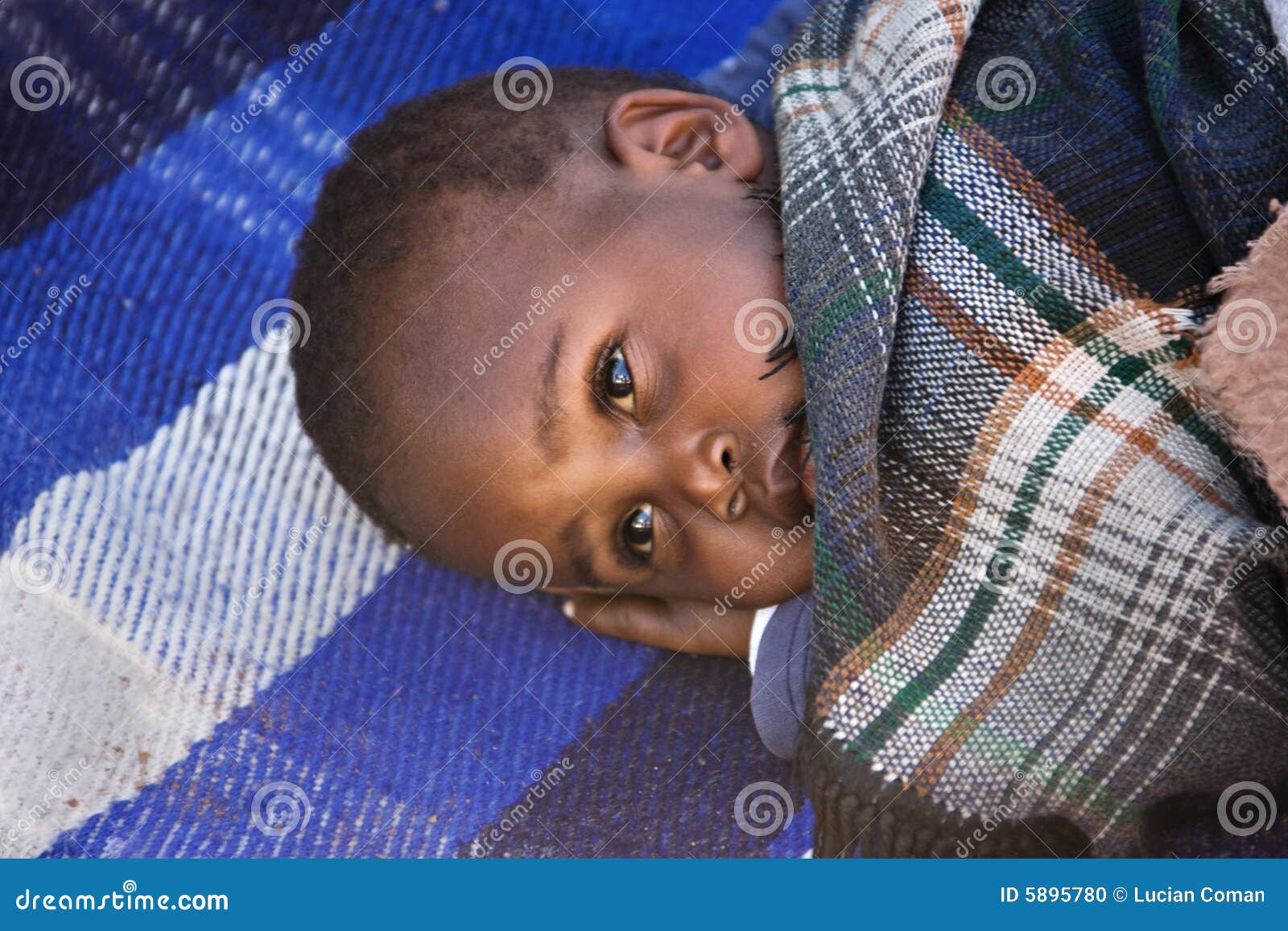 Sleepy african child stock photo. Image of child, natural - 5895780
