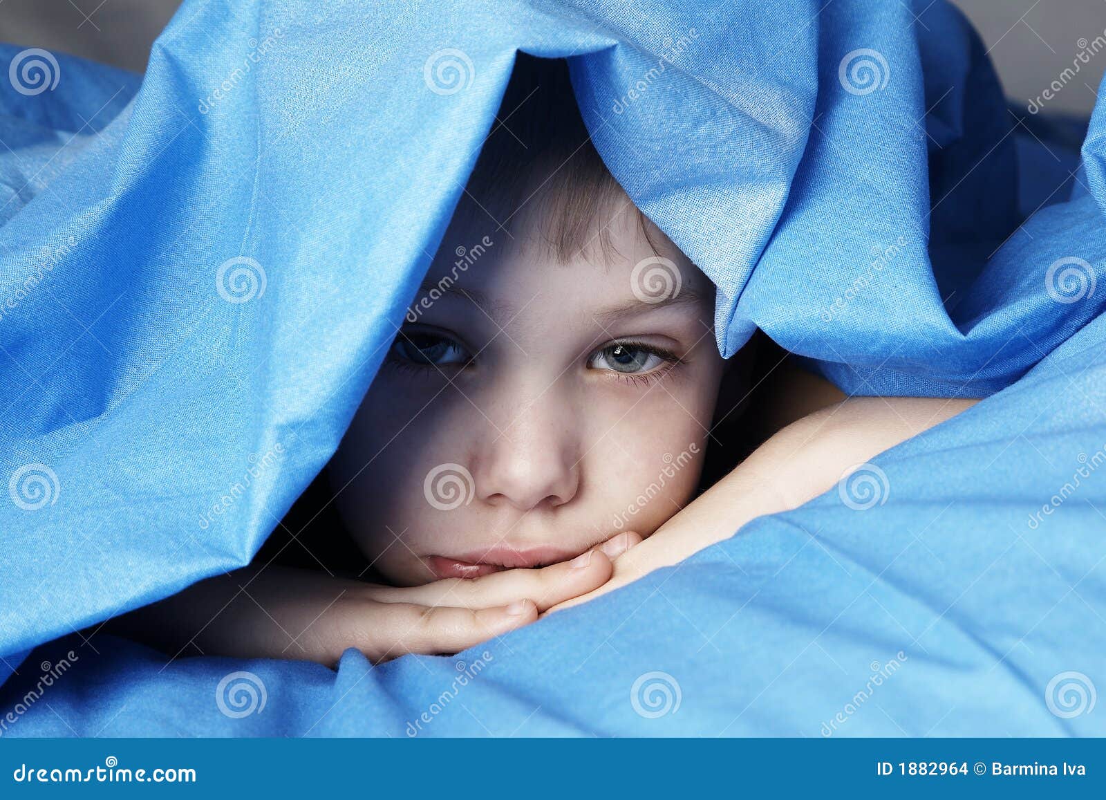 Sleepy boy stock photo. Image of head, youthful, sick - 1882964