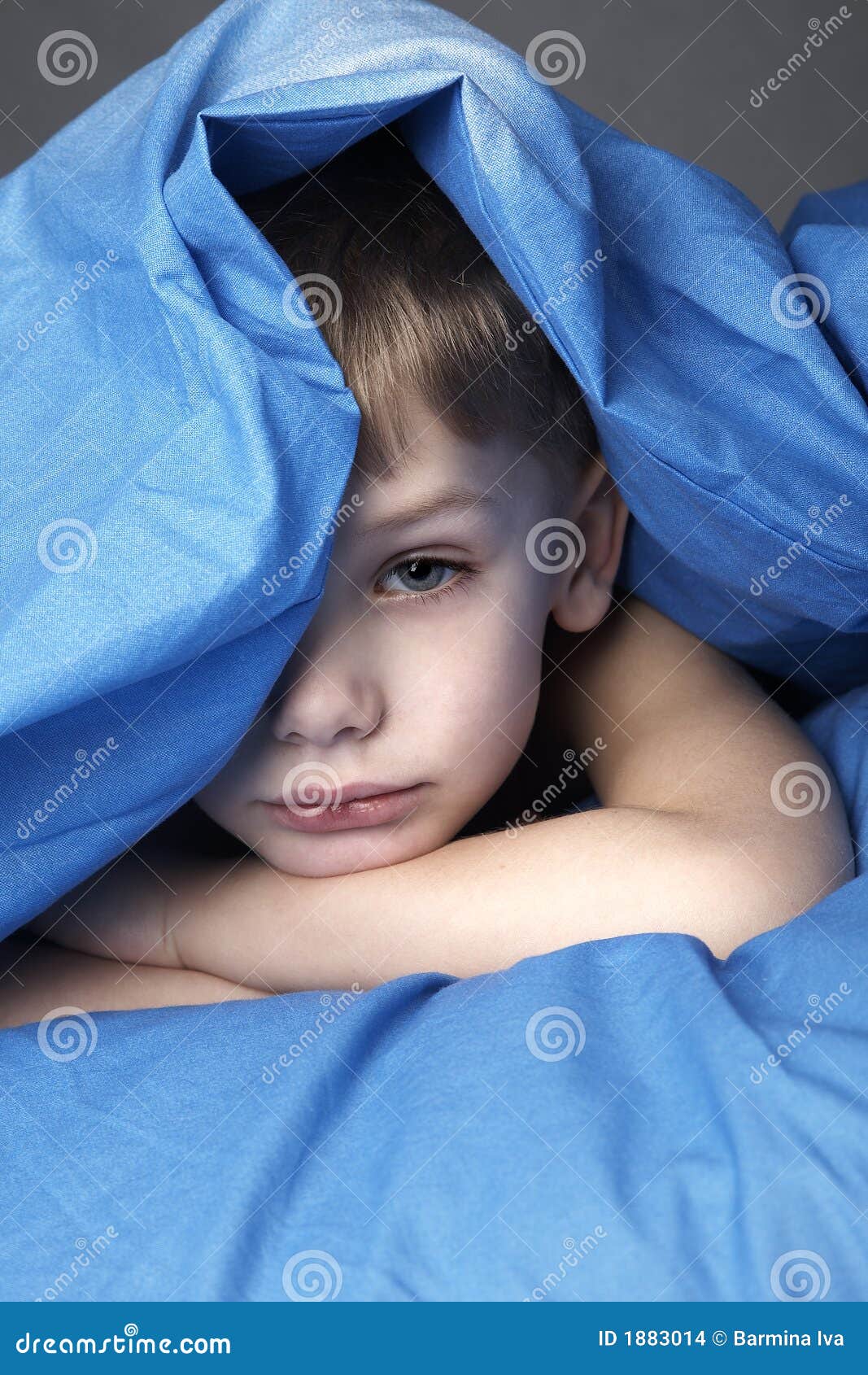 Sleepy boy stock photo. Image of morning, awake, sick - 1883014