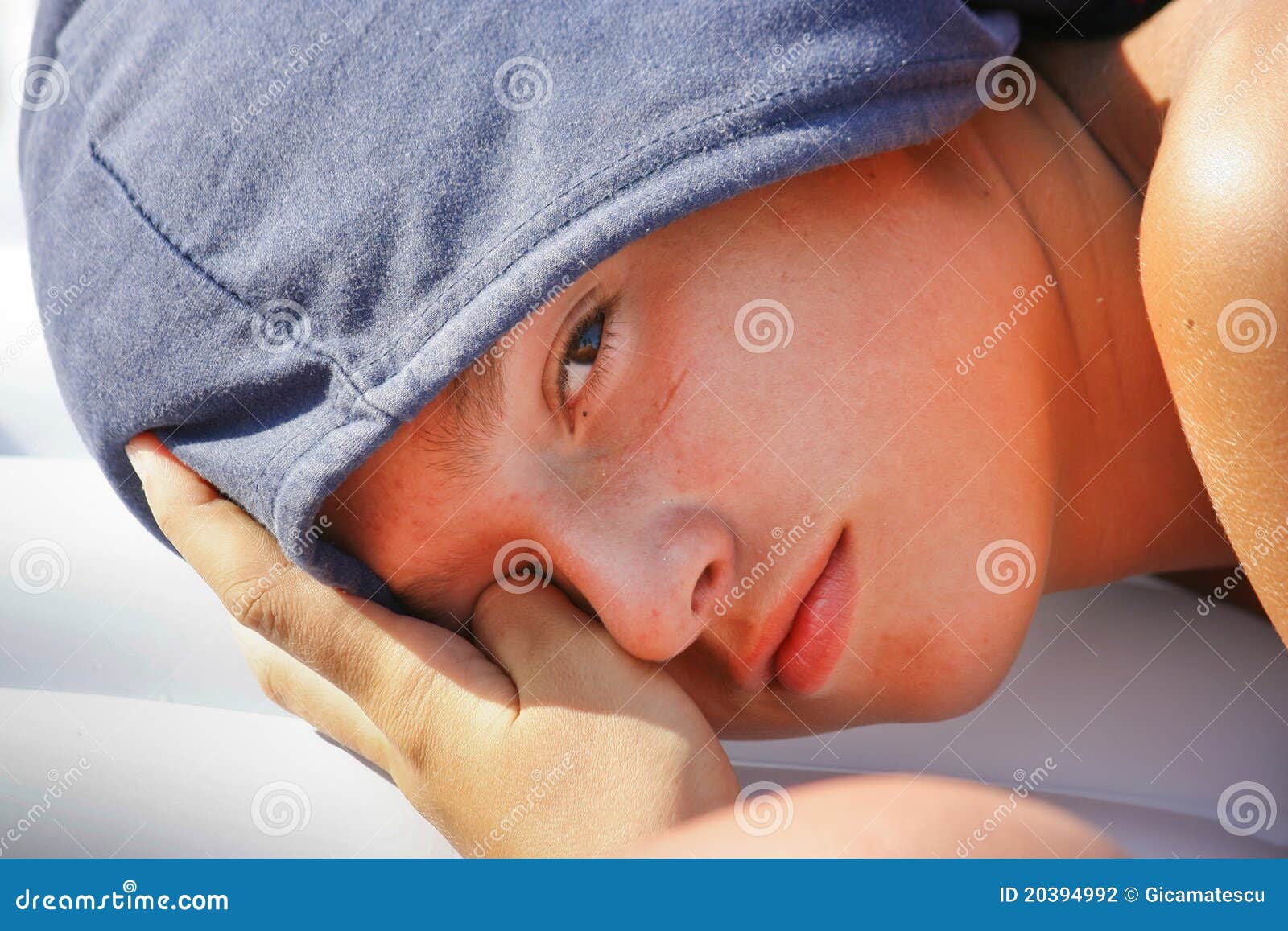 Sleepy boy stock photo. Image of sleep, late, yawn, eyes - 20394992