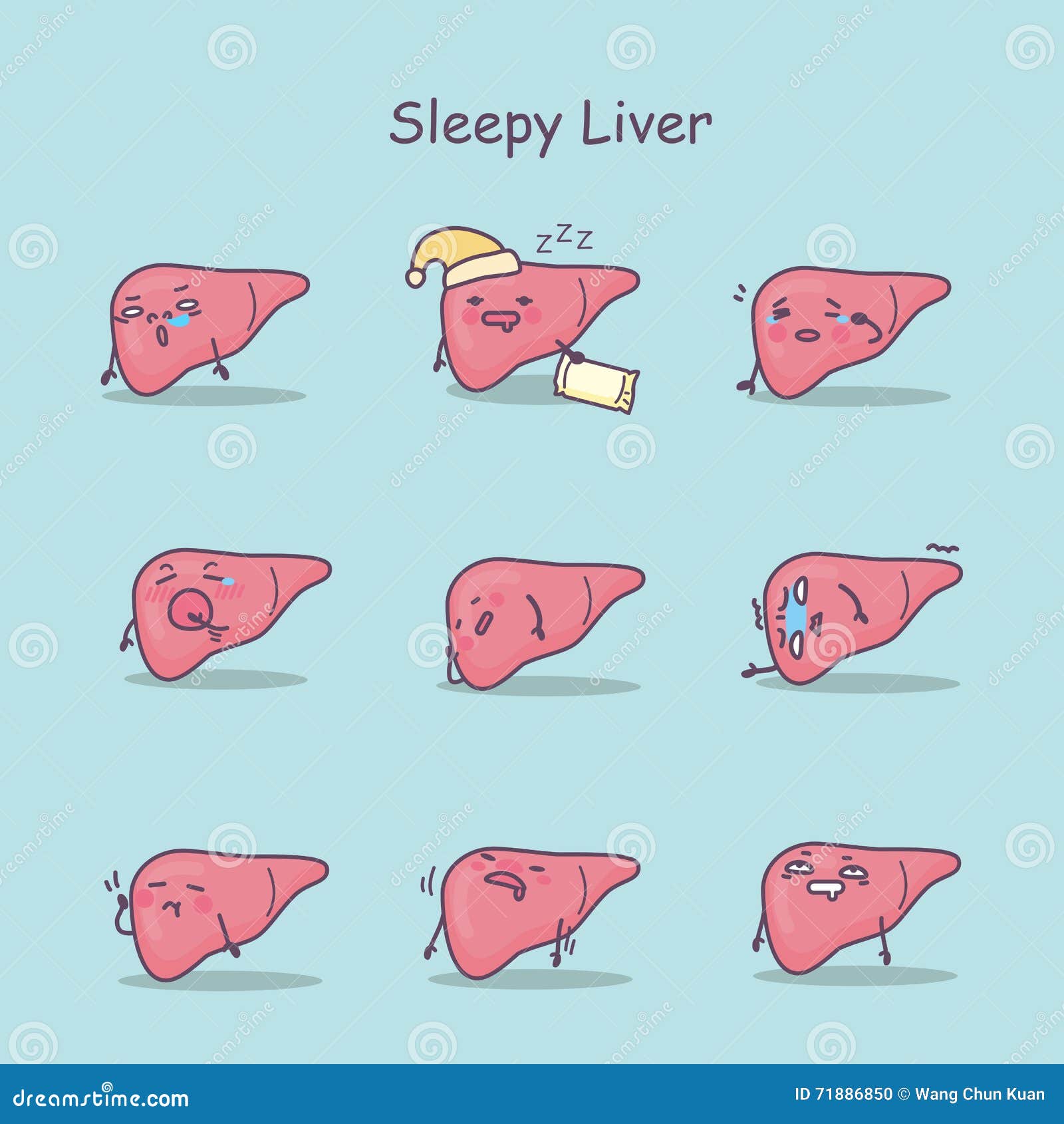 Cartoon Liver Metastasis Stock Photography | CartoonDealer.com #97778270