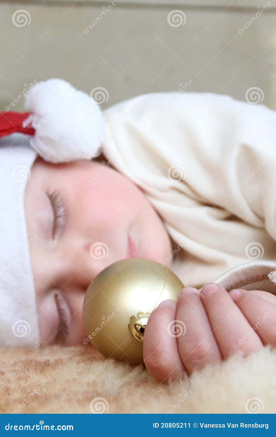 Sleepy christmas stock image. Image of model, safe, decoration - 20805211