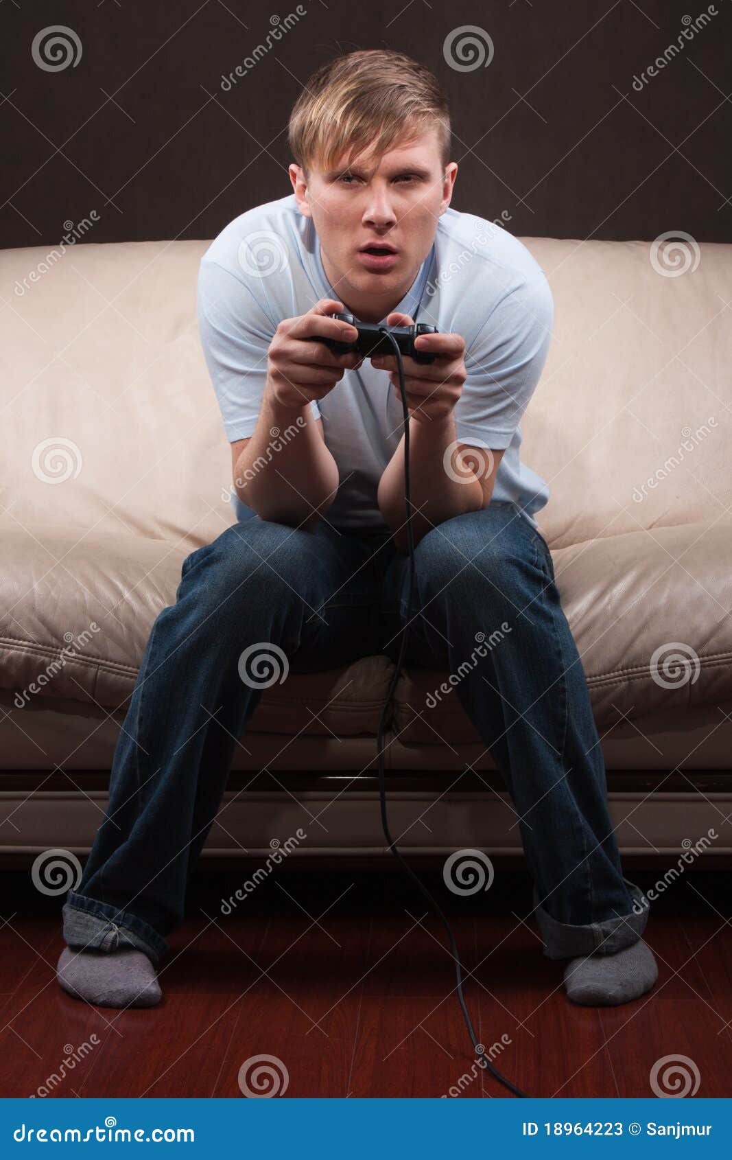 Sleepy Gamer Stock Photo | CartoonDealer.com #23720598