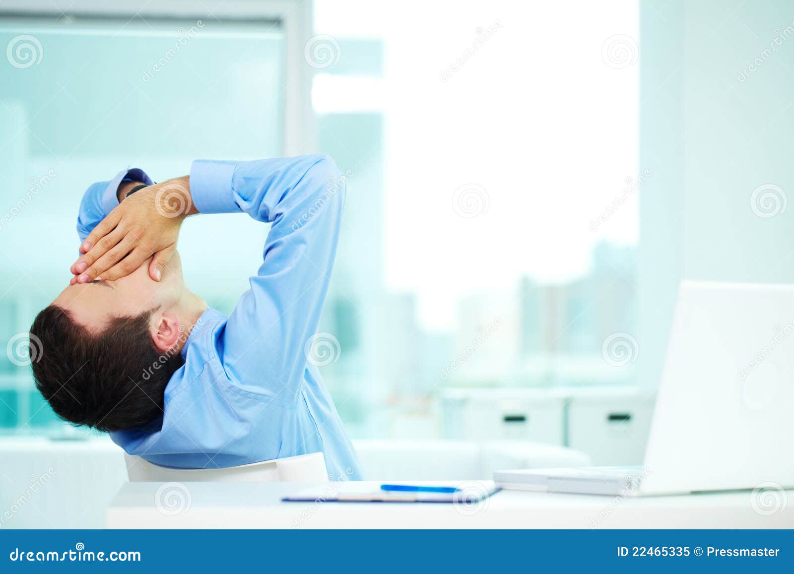 Sleepy man stock image. Image of human, attractive, place - 22465335