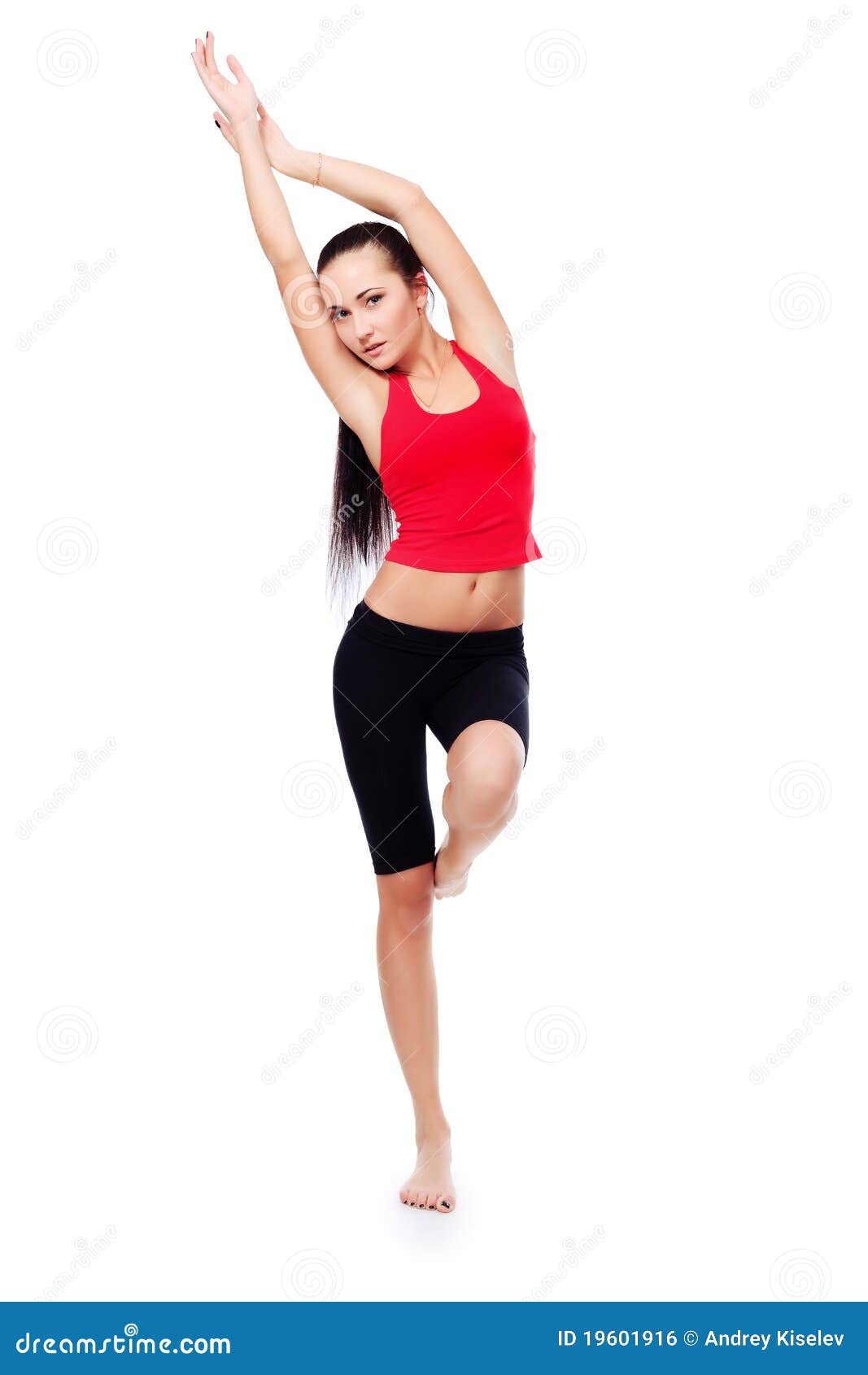 Slender stock photo. Image of flexible, body, fitness - 19601916