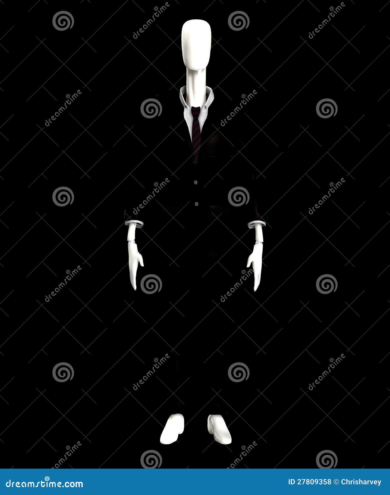 The Slender Man stock illustration. Illustration of tall - 27809358