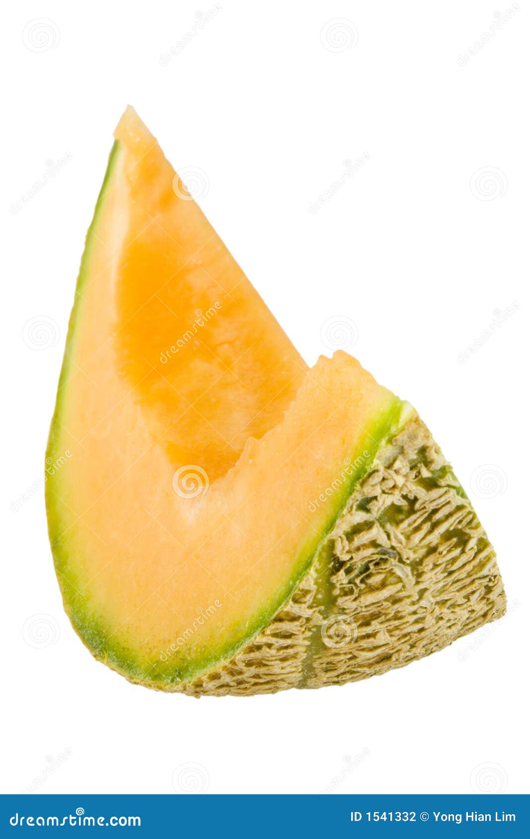 Slice Of Australian Rockmelon Stock Photography - Image: 1541332