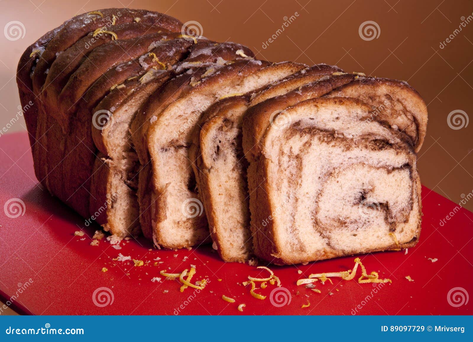 Slice baked sweet bread stock image. Image of food, crust - 89097729