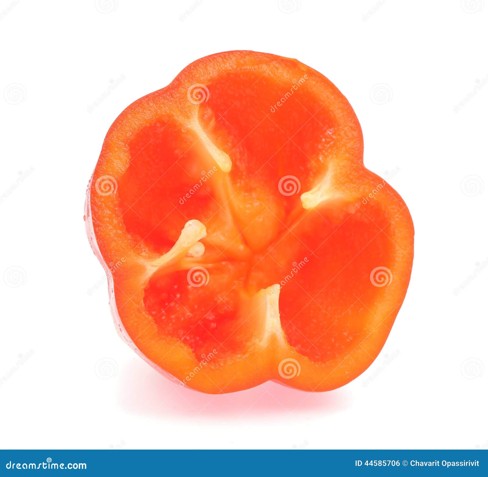 Slice bell pepper stock photo. Image of bell, natural - 44585706