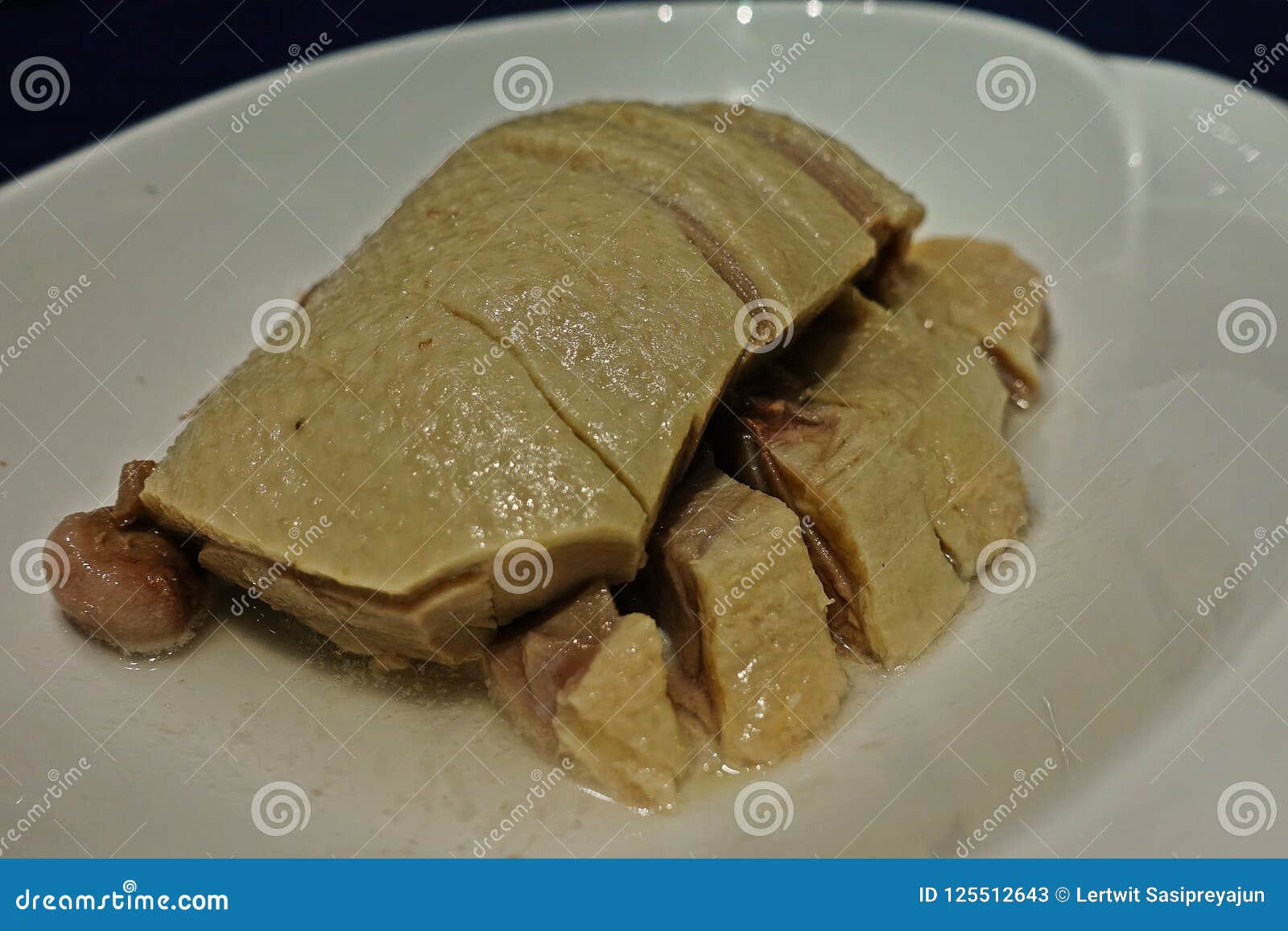 Slice Boil or Stream Chicken Stock Image - Image of chinese, stream ...