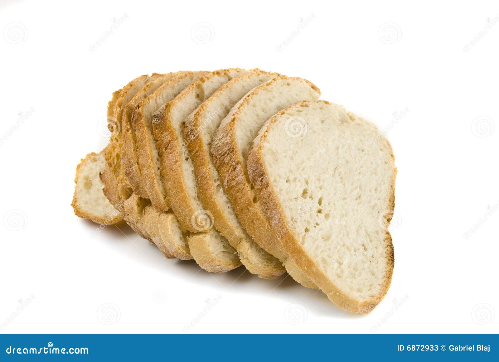 Slice bread stock image. Image of livelihood, slice, baking - 6872933