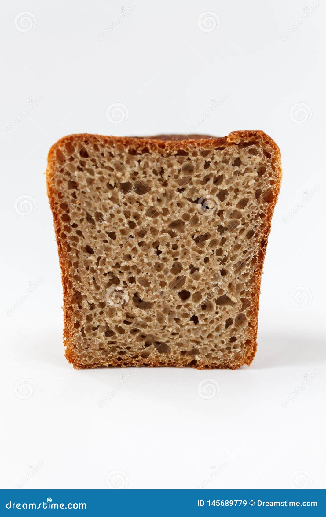 Slice of Bread Bread, Bakery Icon, Sliced Fresh Wheat Bread Isolated on ...