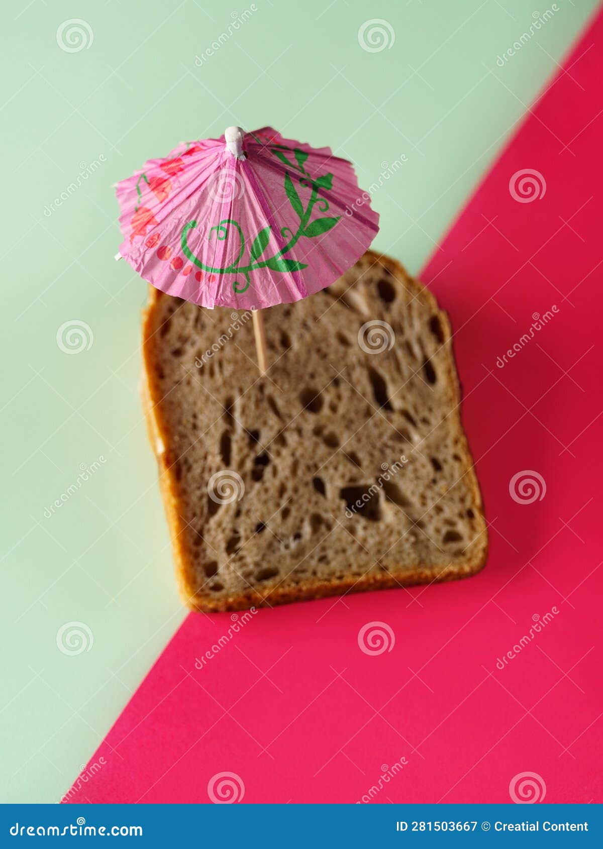 Rectangular sliced bread stock image. Image of dough - 281503667