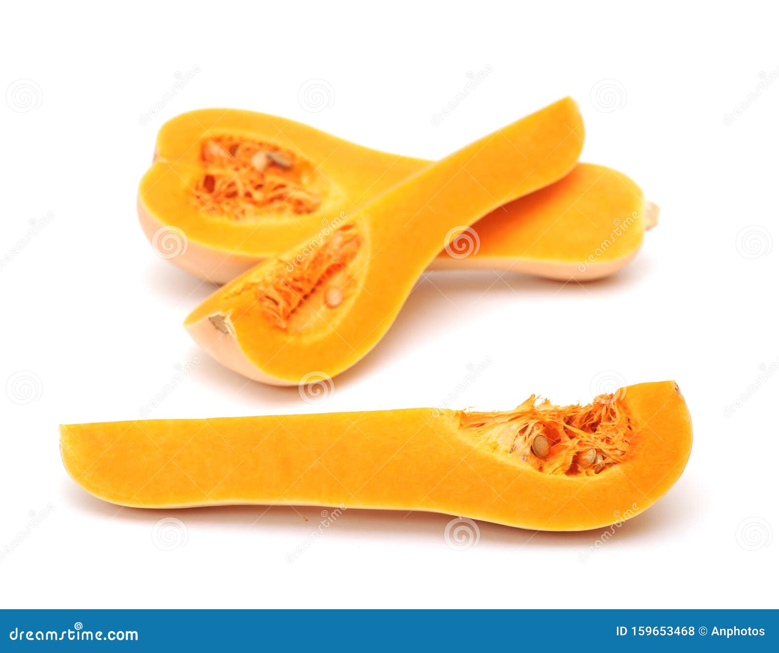 Slice butter squash stock photo. Image of macro, sweet - 159653468