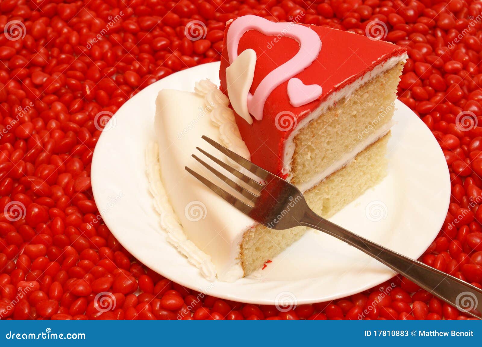 Slice of Cake stock image. Image of candy, cake, pastry - 17810883