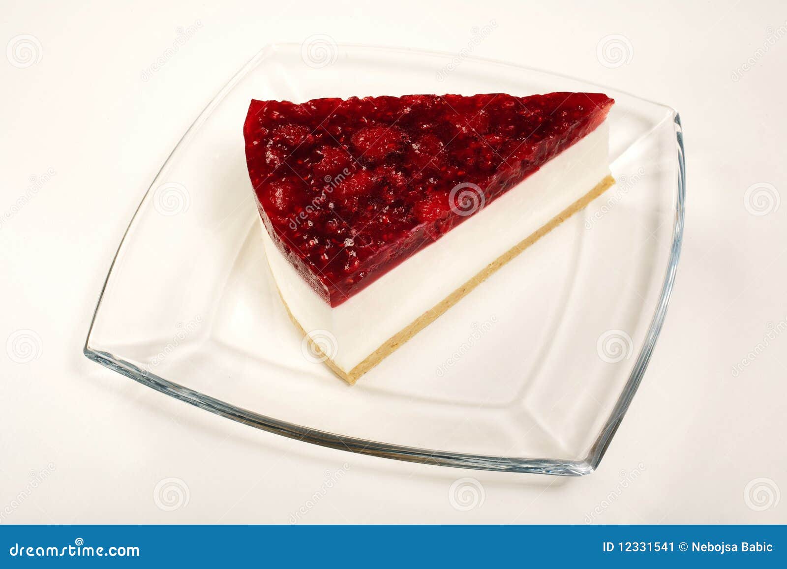Slice of Cheese Cake with Mixed Fruit Stock Image - Image of cheesecake ...
