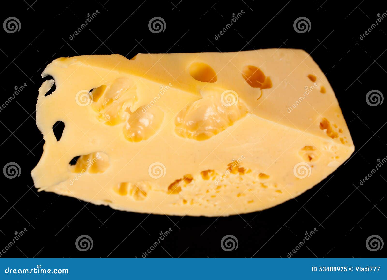 Slice of cheese stock image. Image of freshness, organic - 53488925