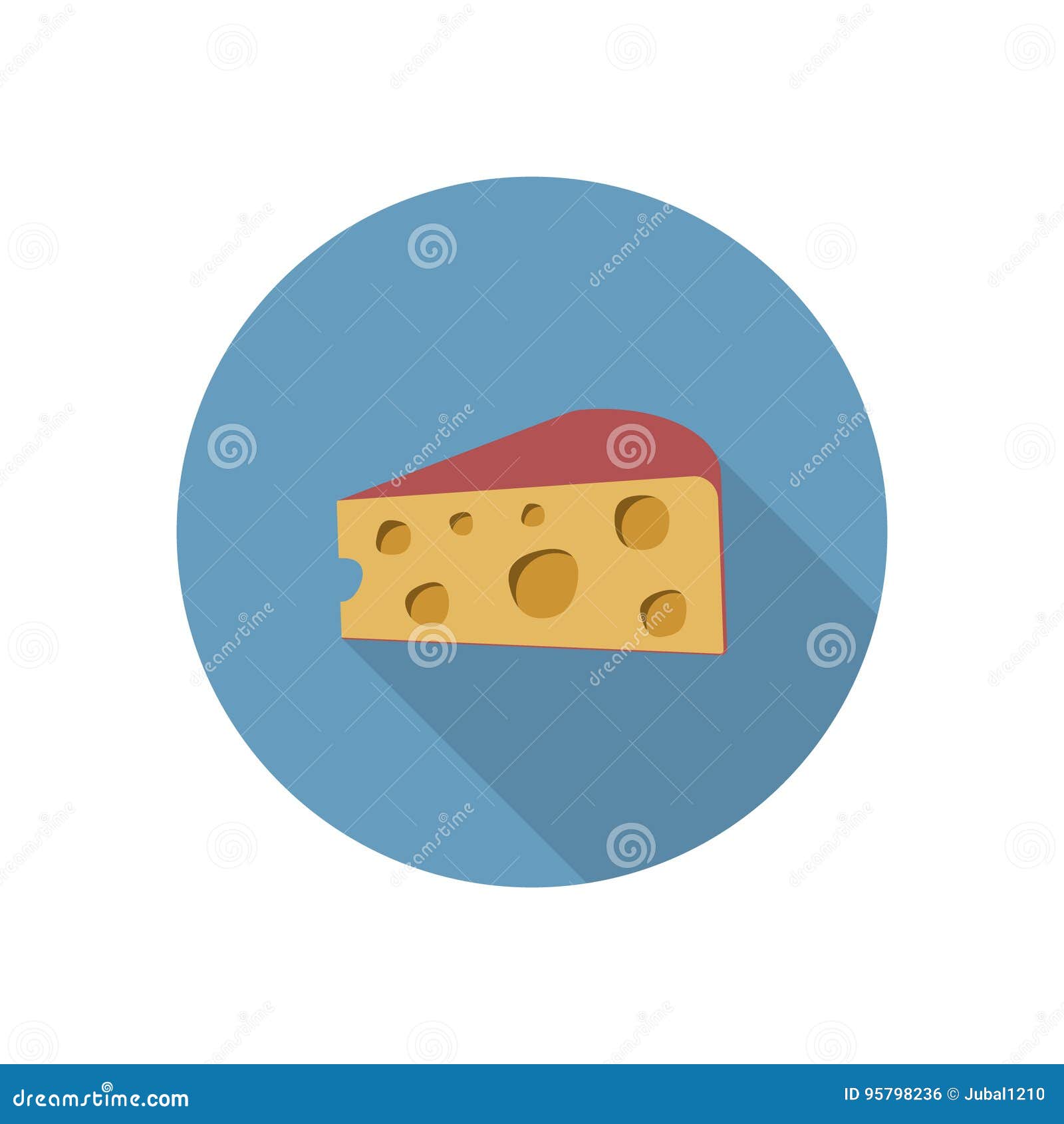 Slice of cheese icon stock vector. Illustration of ingredient - 95798236