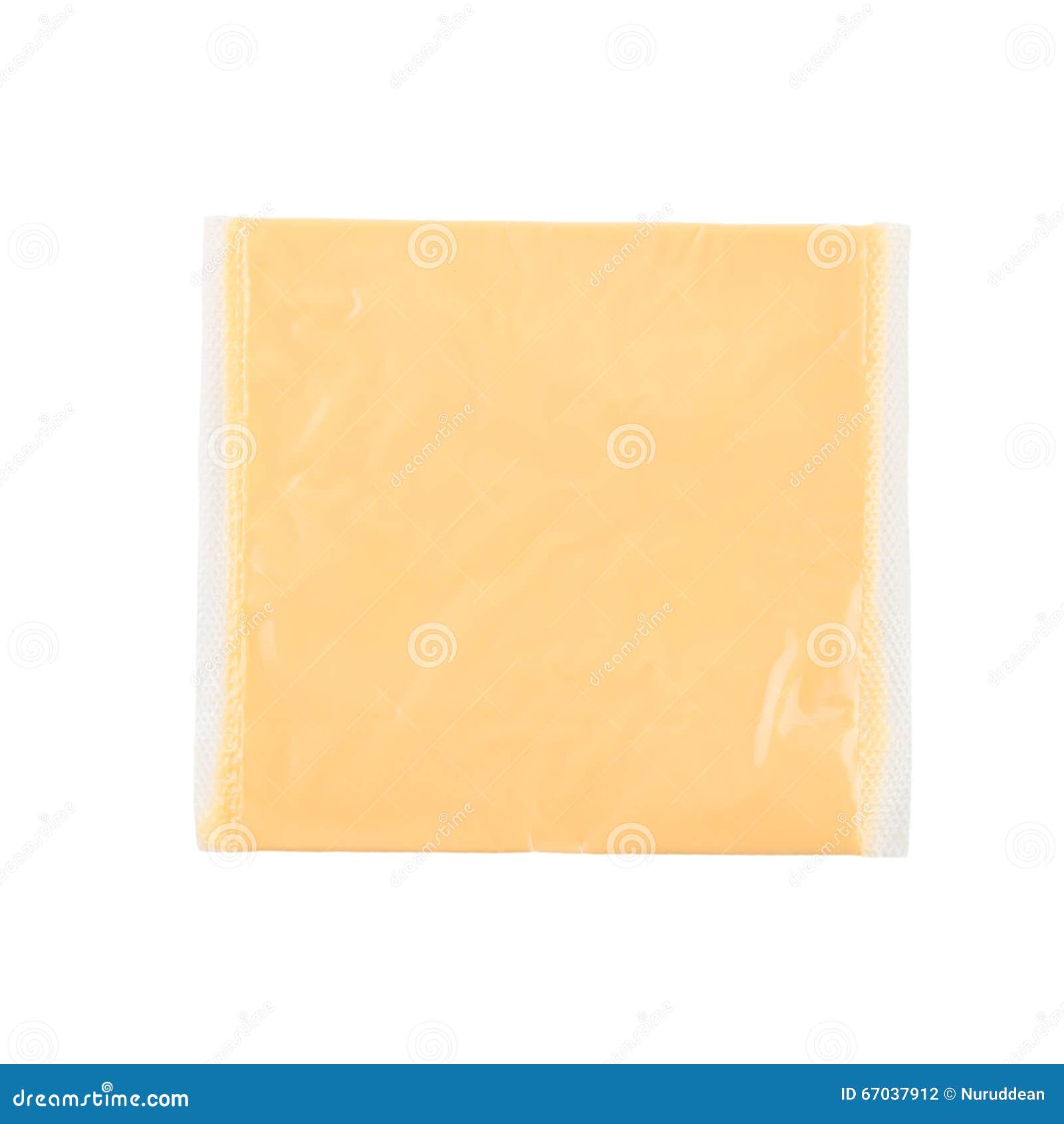 Slice cheese in package. stock photo. Image of white - 67037912