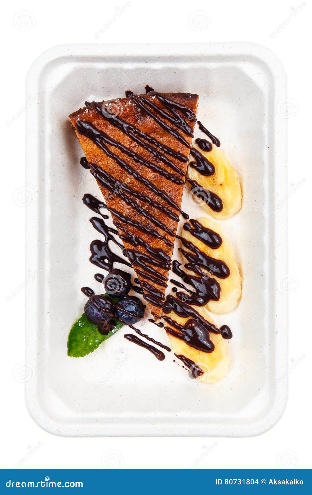 Slice of Cheesecake in a Box for Delivery Stock Photo - Image of ...