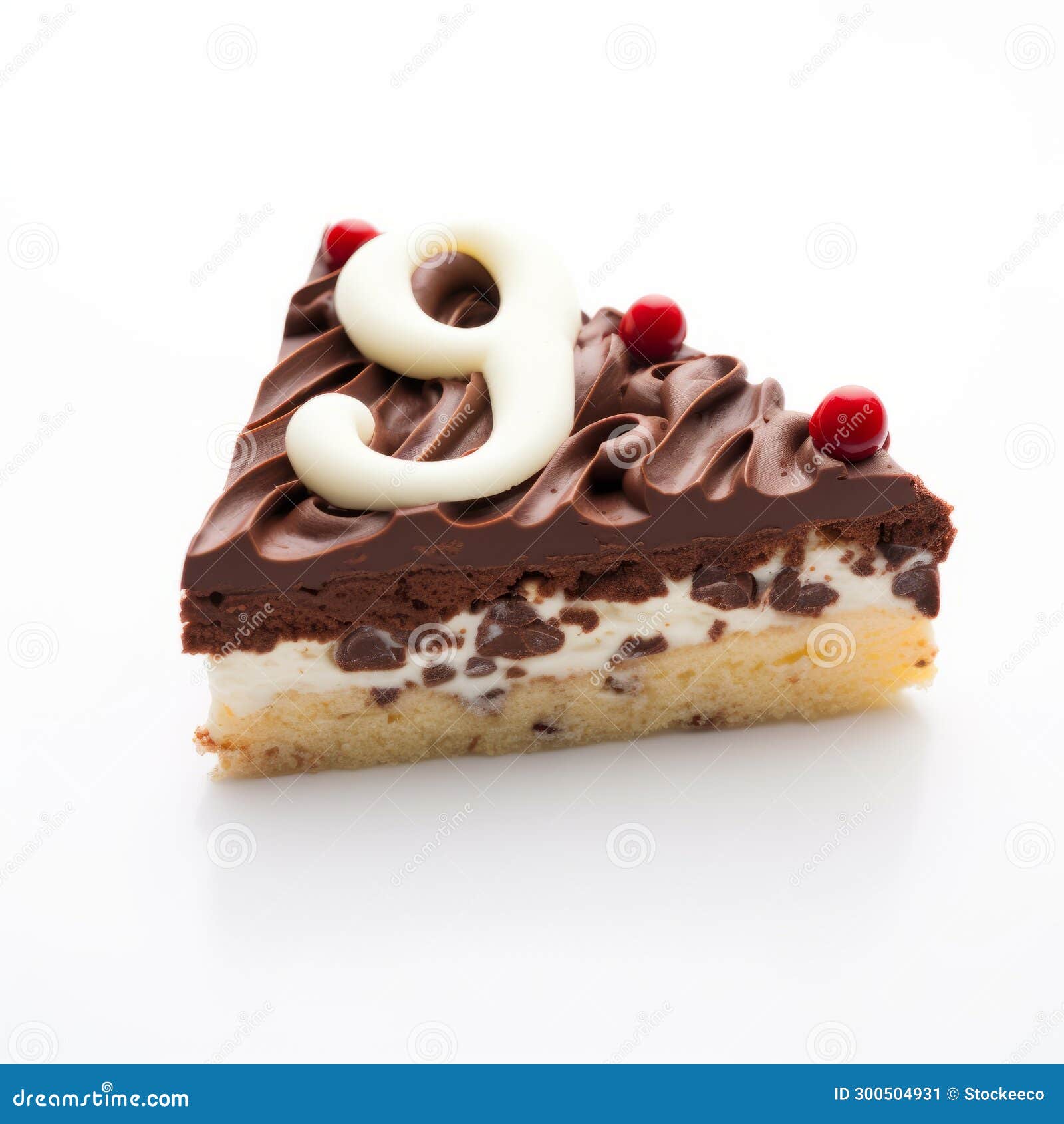 Diagonal Eight Cake: a Delicious Caninecore Delight Stock Illustration ...