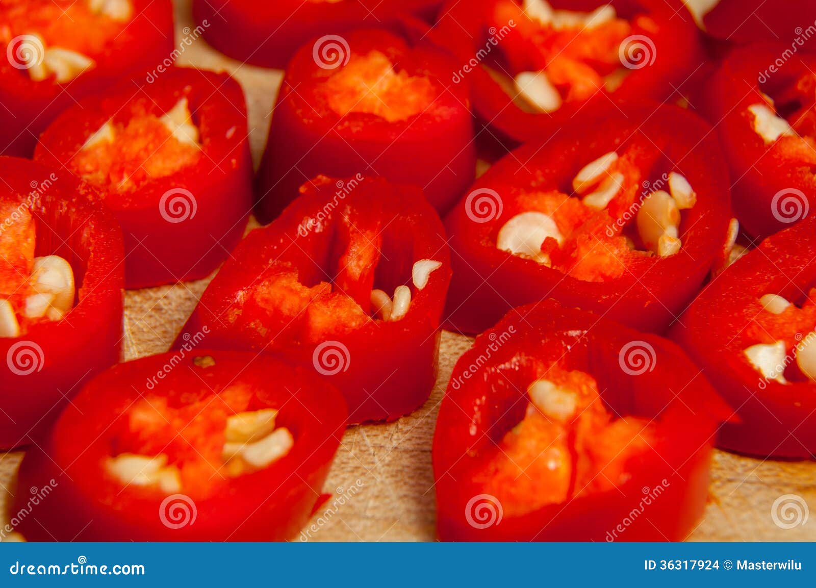 Slice chilli pepper stock photo. Image of chop, green - 36317924
