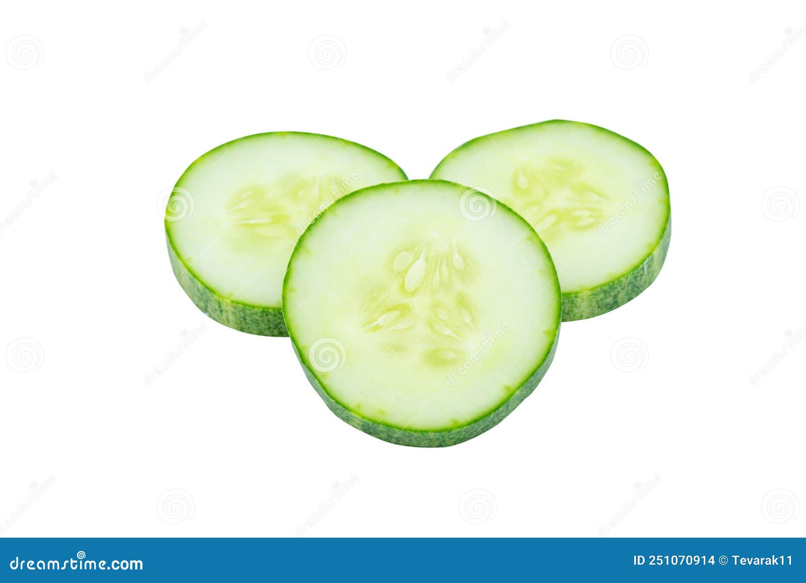 Slice of Cucumber Isolated on White with Clipping Path,Cucumber Circle ...