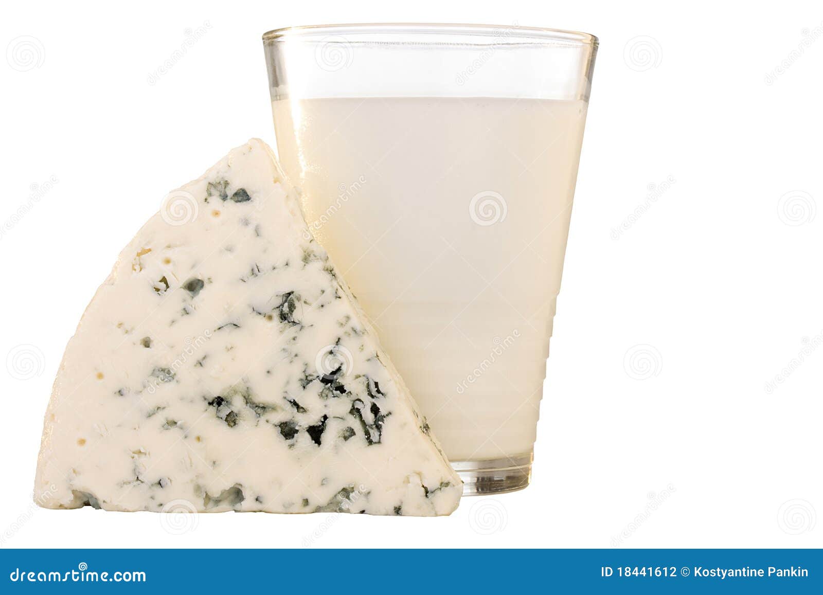 Slice of the Danish Blue Cheese Stock Photo - Image of food, blue: 18441612
