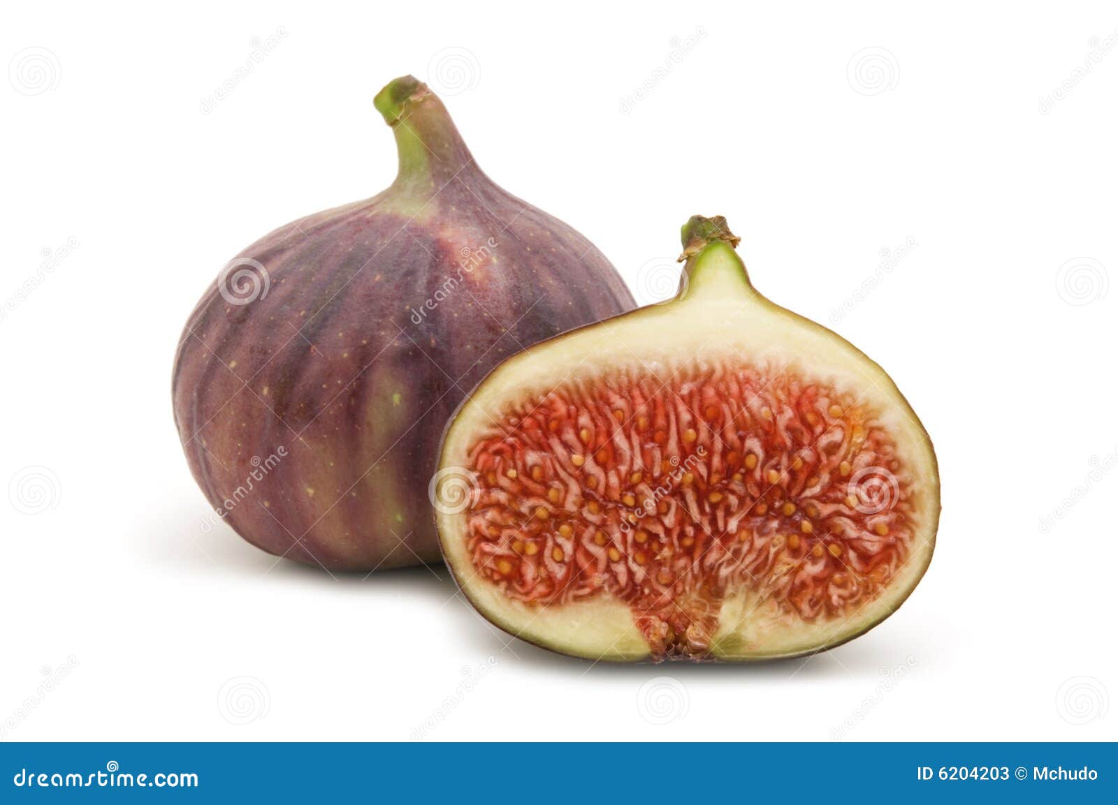 Slice fig stock image. Image of snack, sweet, healthy - 6204203