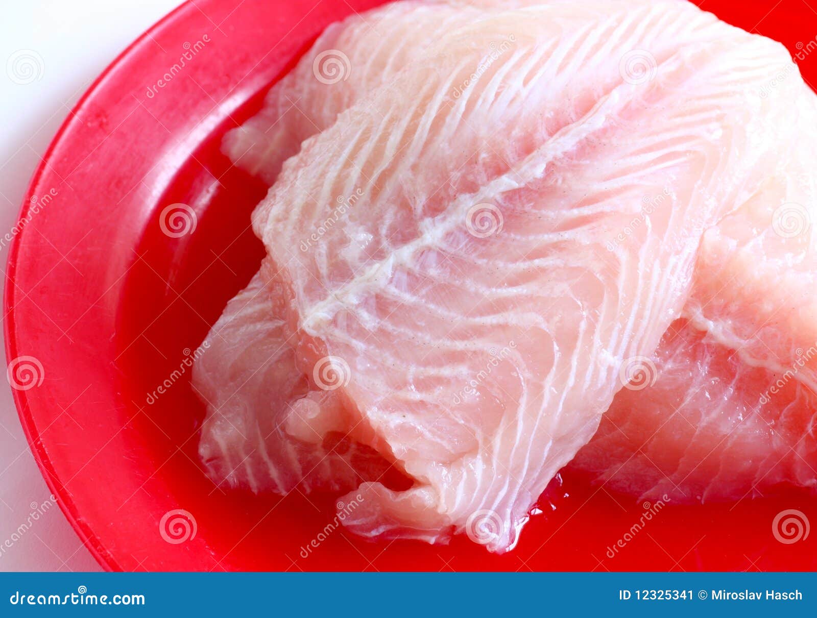Slice of fish stock image. Image of muscle, meal, fish - 12325341
