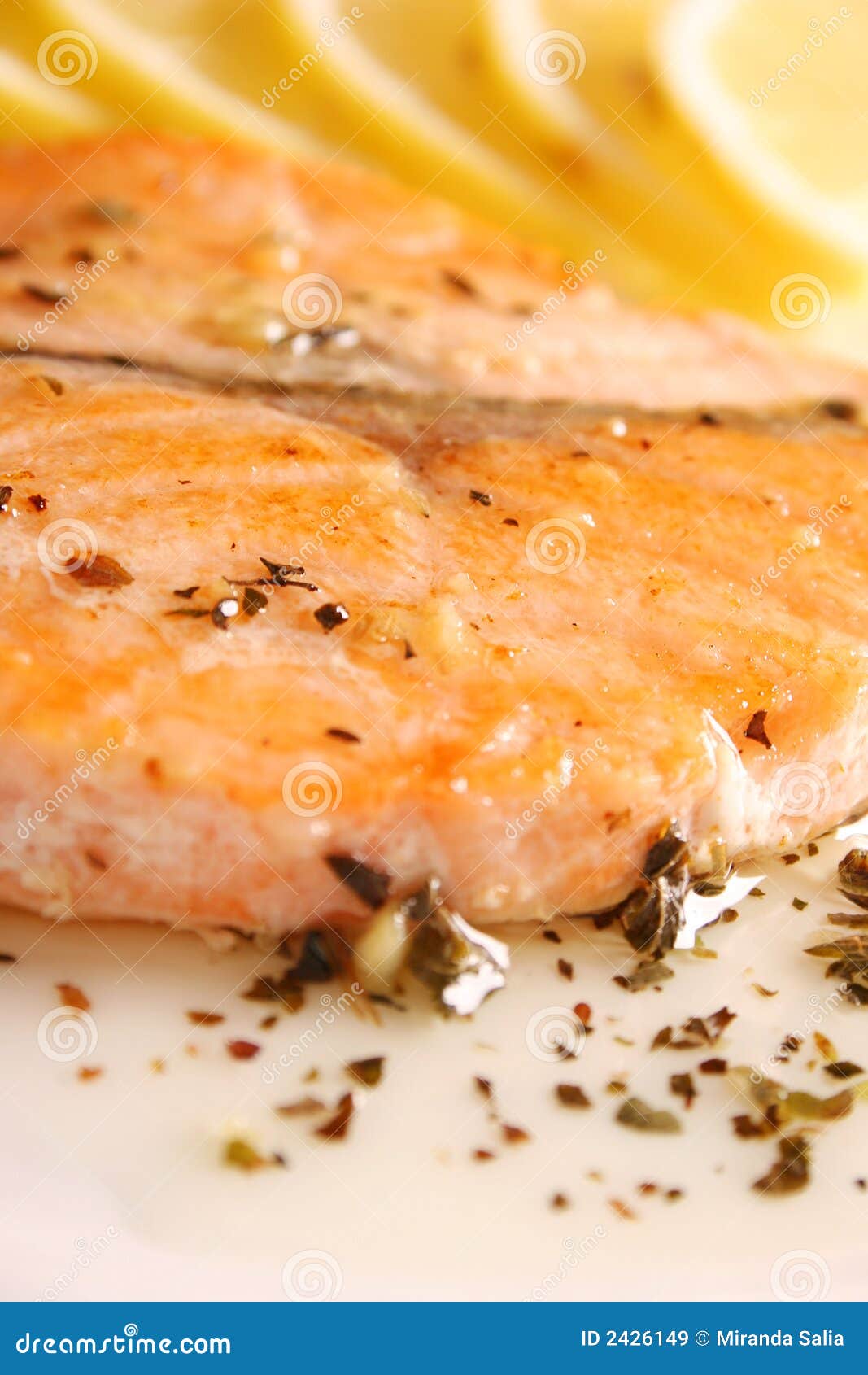 A slice of fish stock image. Image of tasty, slices, fishmonger - 2426149