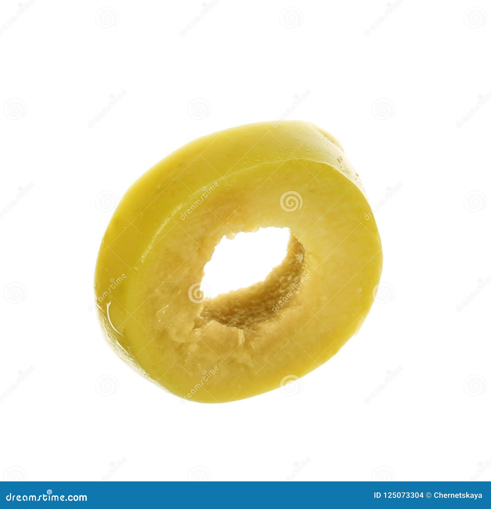 Slice of green olive stock photo. Image of culinary - 125073304