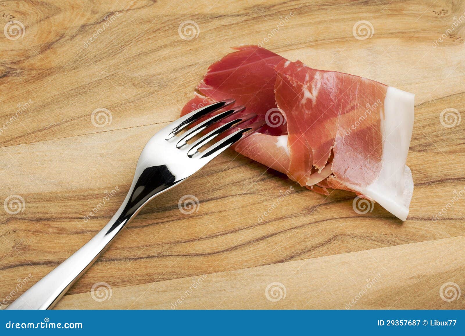 Slice of Italian Ham stock image. Image of tasty, delicious - 29357687