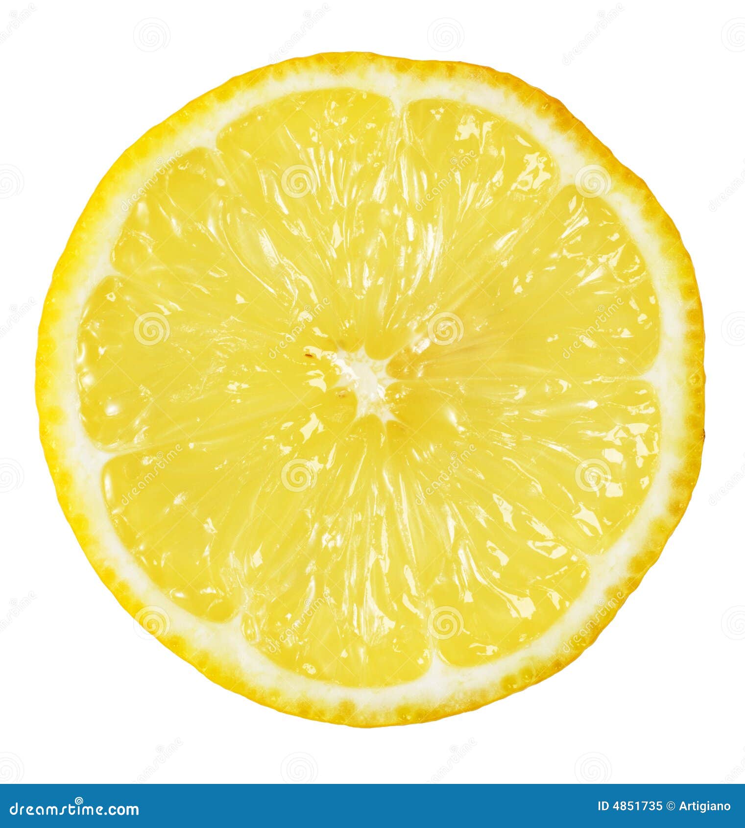 Slice of lemon stock image. Image of background, yellow - 4851735