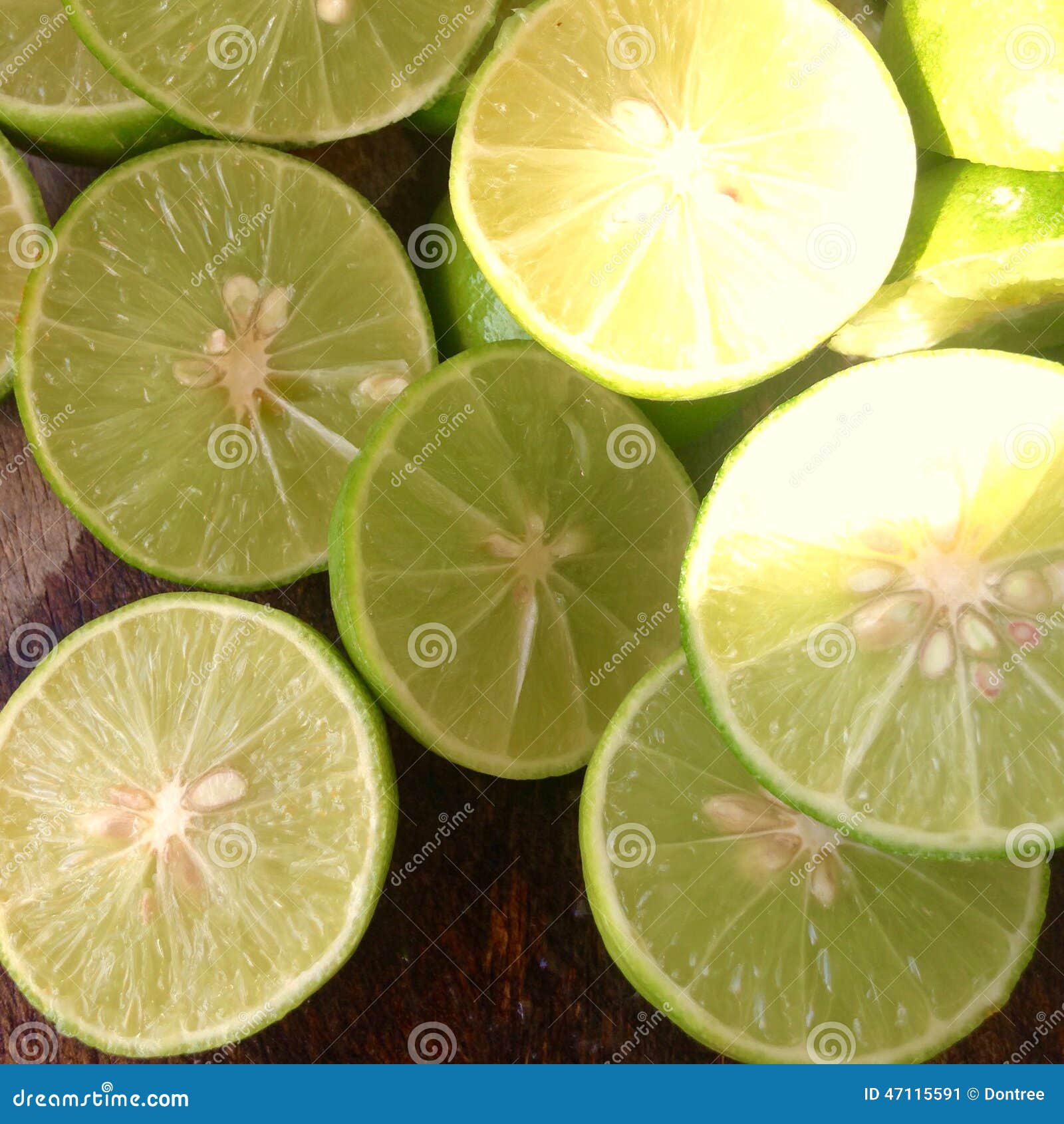 Slice lemon stock image. Image of fresh, slice, green - 47115591