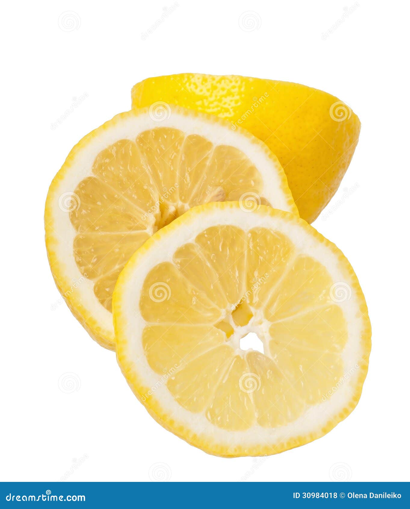 Slice of lemons stock photo. Image of lemon, color, macro - 30984018