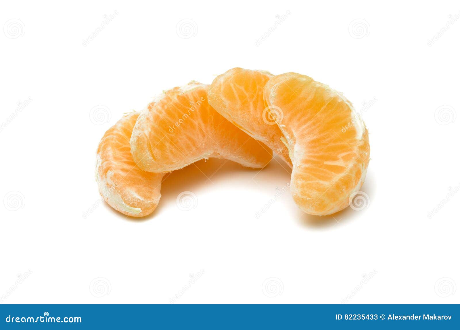Slice of mandarin stock image. Image of slices, fruit - 82235433
