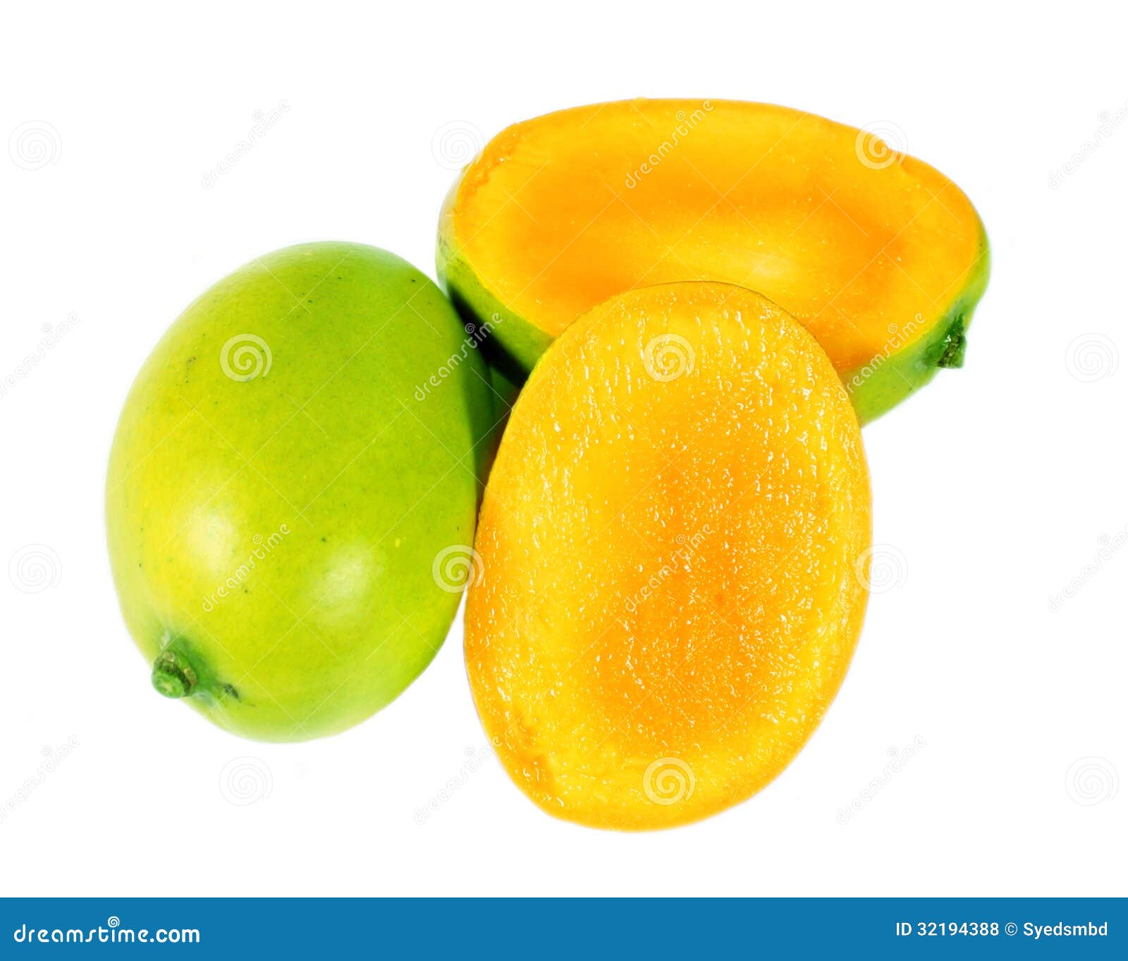 Slice Mango stock photo. Image of exotic, food, nutrition - 32194388
