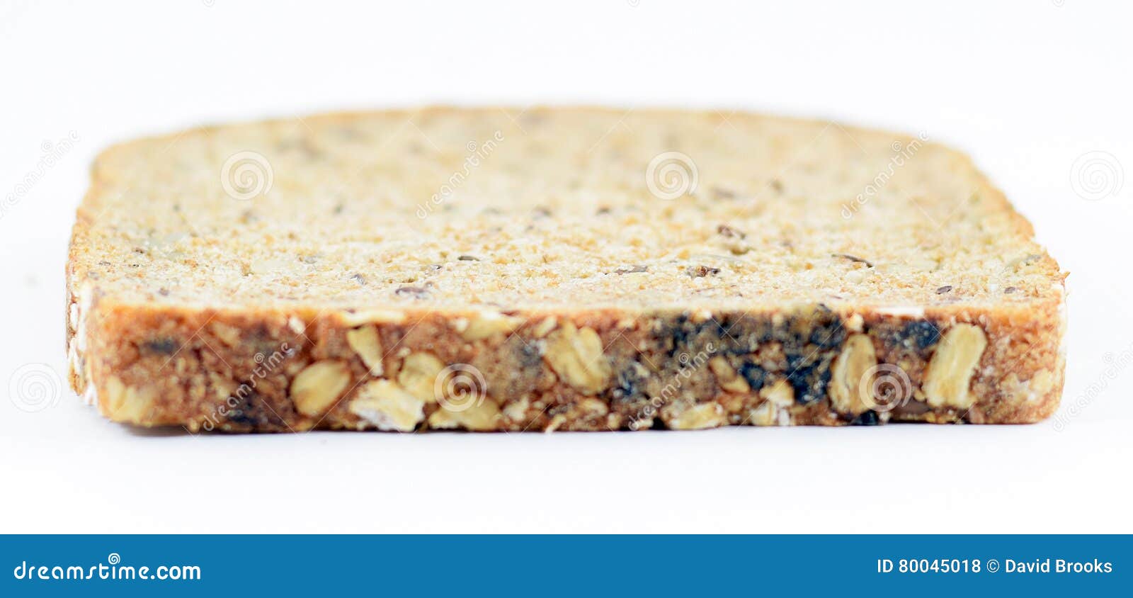 Slice of multigrain bread stock photo. Image of sliced - 80045018