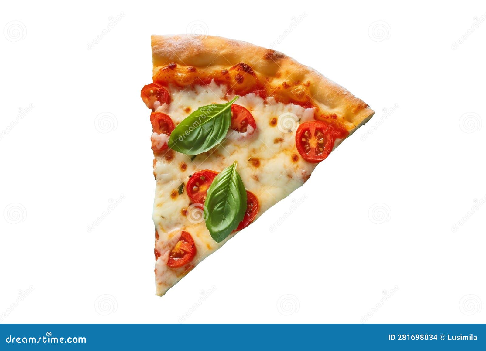 Slice of Neapolitan Pizza. Generative Ai Stock Illustration ...