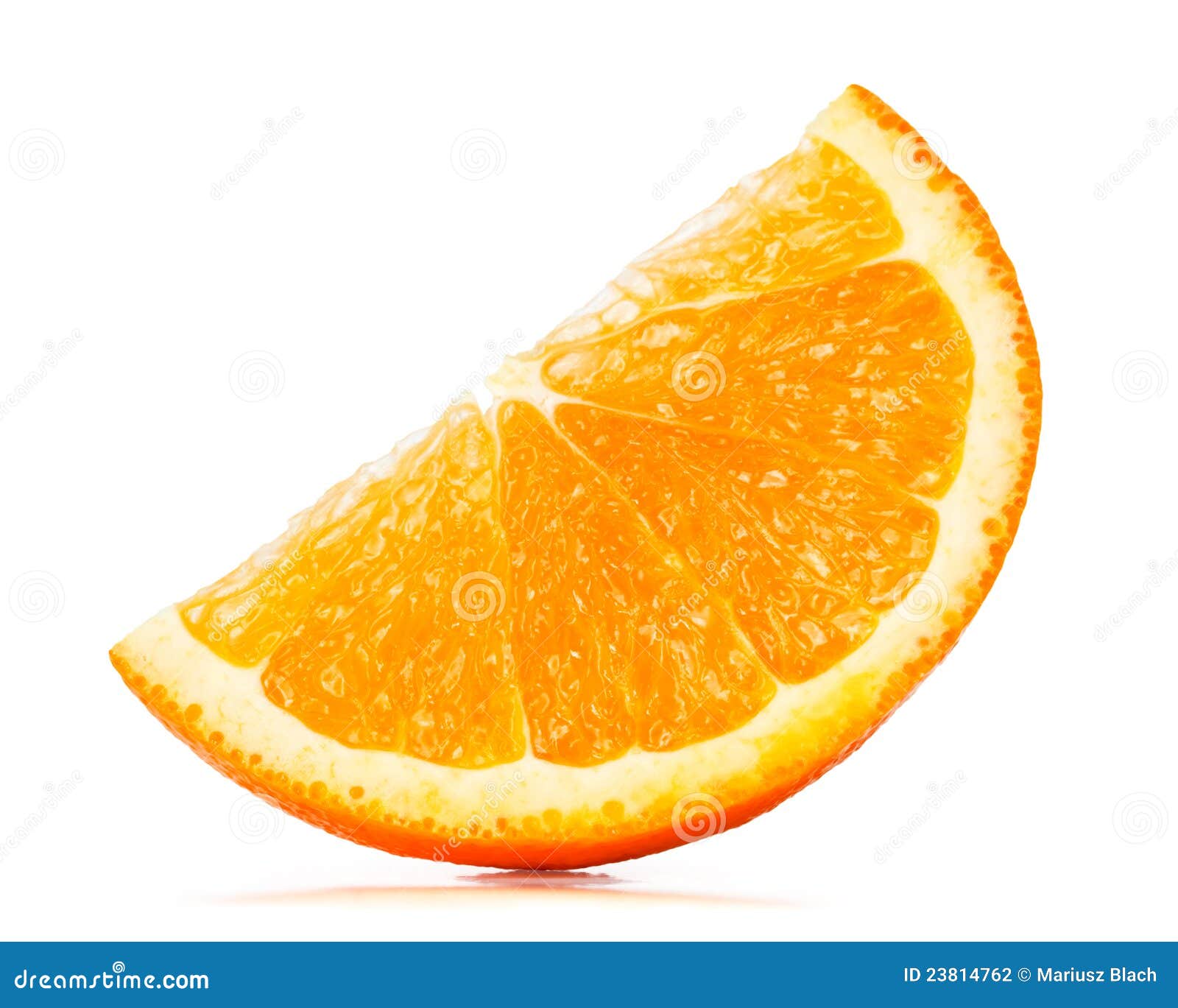 Slice of orange stock photo. Image of tropical, isolated - 23814762
