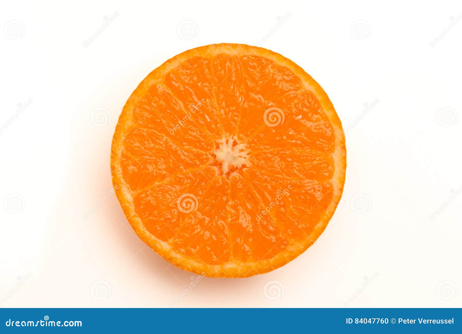 Slice of orange top view stock photo. Image of juice - 84047760